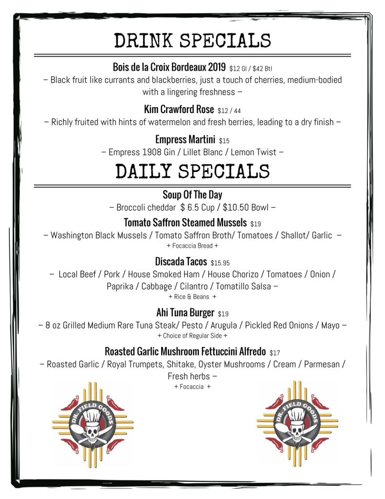 DeVargas - Dr Field Goods