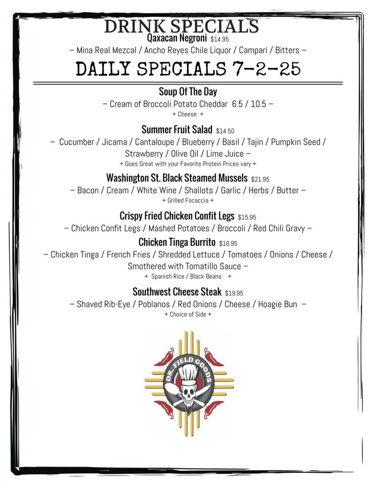 DeVargas - Dr Field Goods